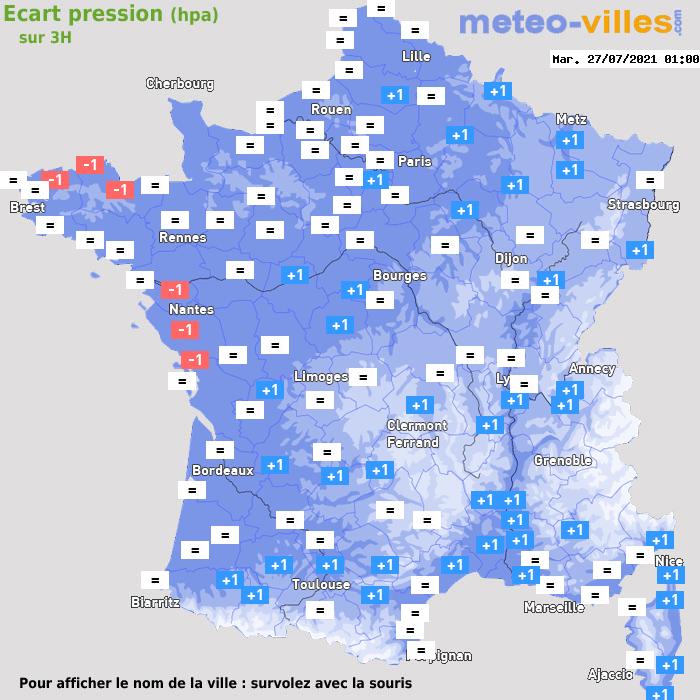 Observations et bilans météo quotidiens en France - Météo Paris - Le ...
