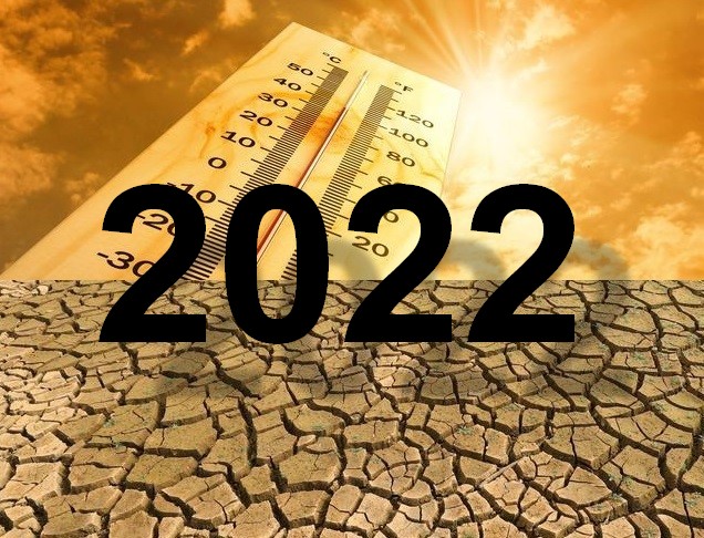 Actualités météo: Année 2022 : la plus chaude et la plus sèche jamais enregistrée pour le moment ...