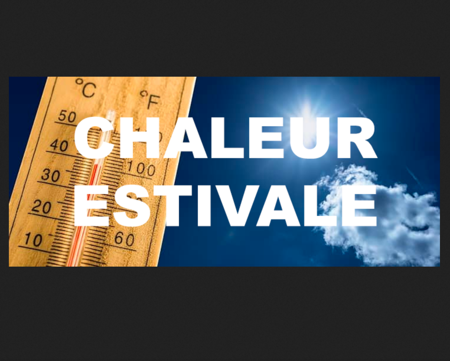 Soleil et chaleur : l'été s'installe... pour quelques jours seulement ...