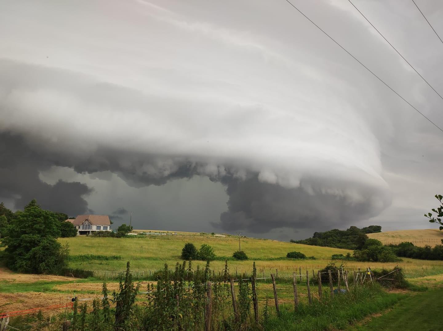 Bilan des orages du samedi 29 juin 2024 en France et en Europe 30/06/2024