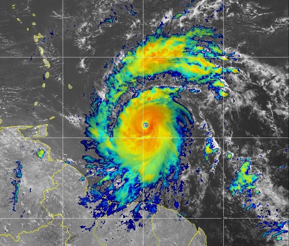 Ouragan Beryl : premier cyclone majeur de la saison sur l'Atlantique 01 ...