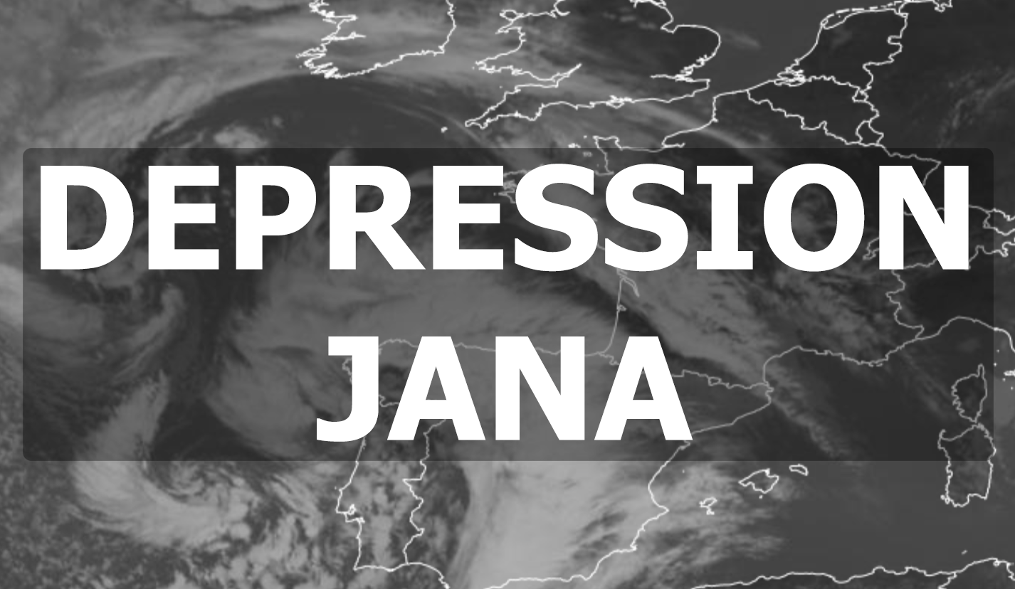 Actualités météo: La dépression JANA apporte vents violents et fortes ...