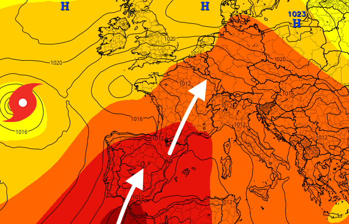 Pourquoi la tempête tropicale Dexter va accentuer la canicule en France ...