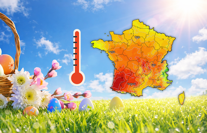 Véritable coup de chaleur précoce pour ce week-end pascal 01/04/2026