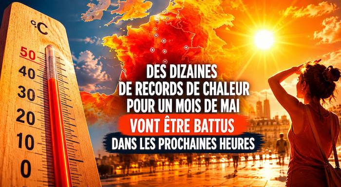 Jusqu'à 40 degrés mardi ou mercredi et une pluie de records dans les ...